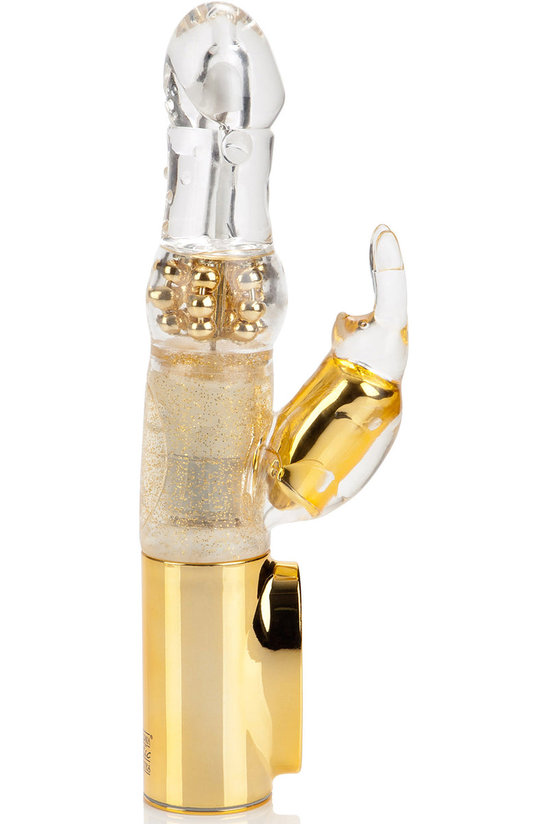 CalExotics Premium Silicone Jack Rabbit Gold £28.99 | Fetshop